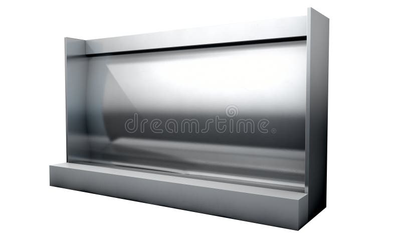 Urinal Trough or Gutter Pinkel Made of Ceramic Stock Image - Image of ...