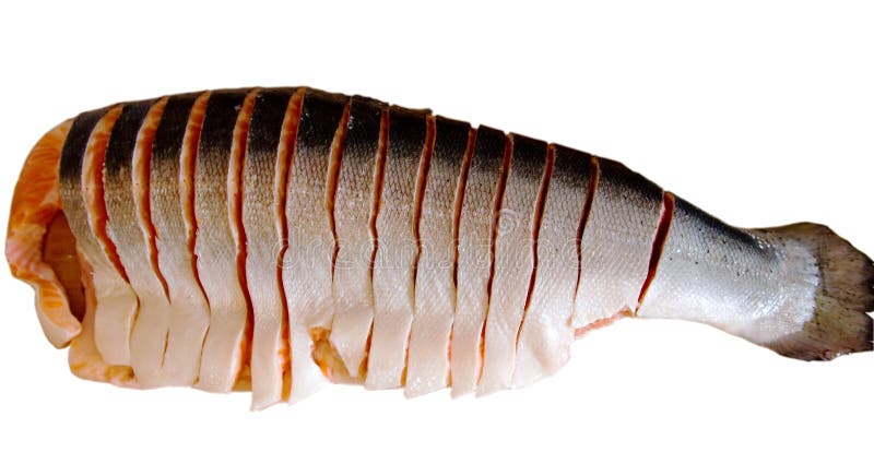 Trout fish side red stock image. Image of slice, restaurant - 6603047