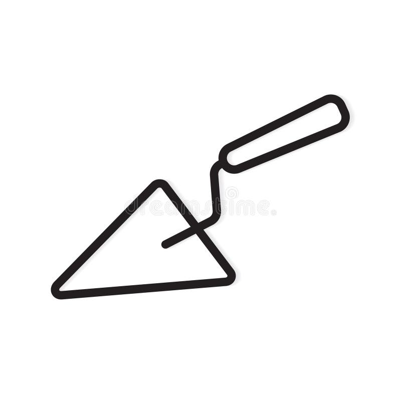 Trowel building icon stock vector. Illustration of manual - 184484893 Trowel building icon stock vector. Illustration of manual - 184484893
