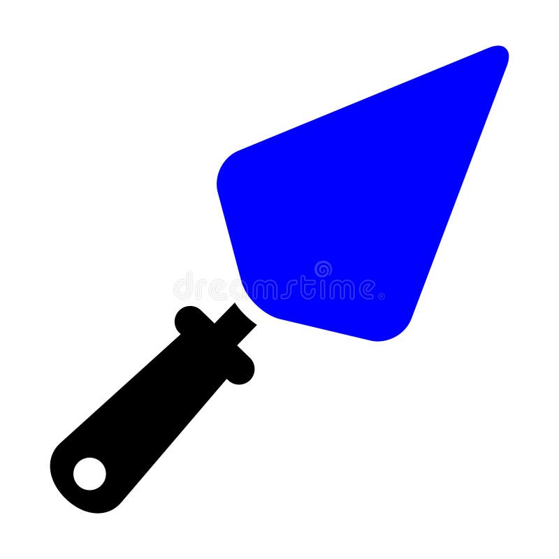 Trowel Icon stock illustration. Illustration of design - 376224553