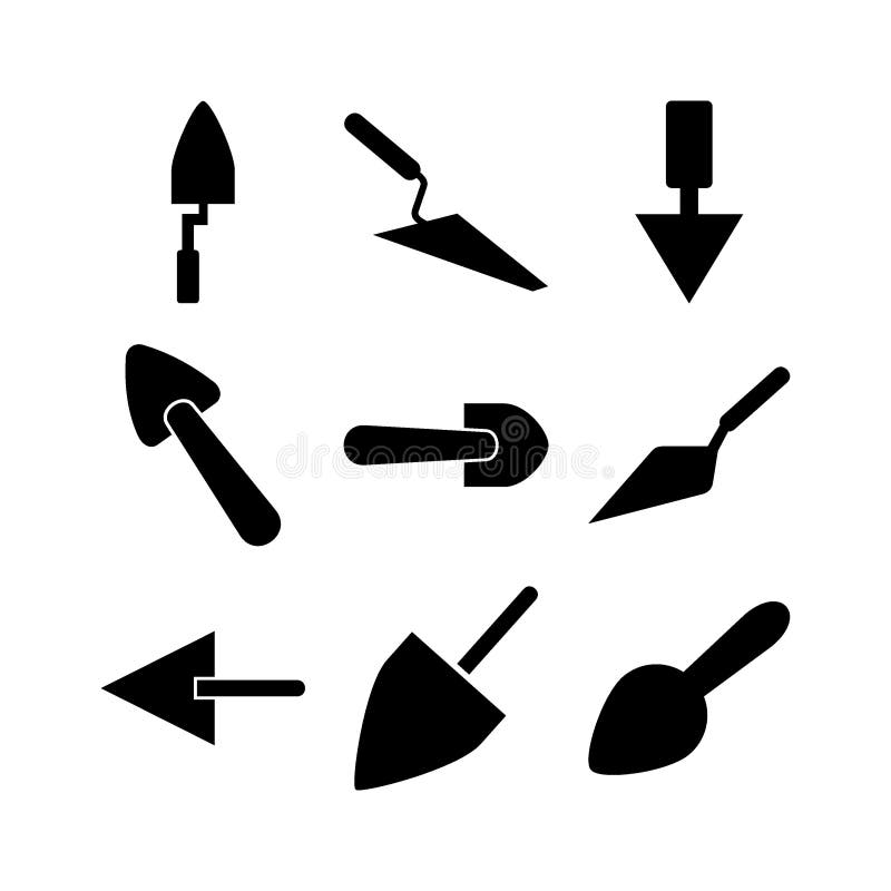 Trowel Icon Or Logo Isolated Sign Symbol Vector Illustration Stock ... Trowel Icon Or Logo Isolated Sign Symbol Vector Illustration Stock ...