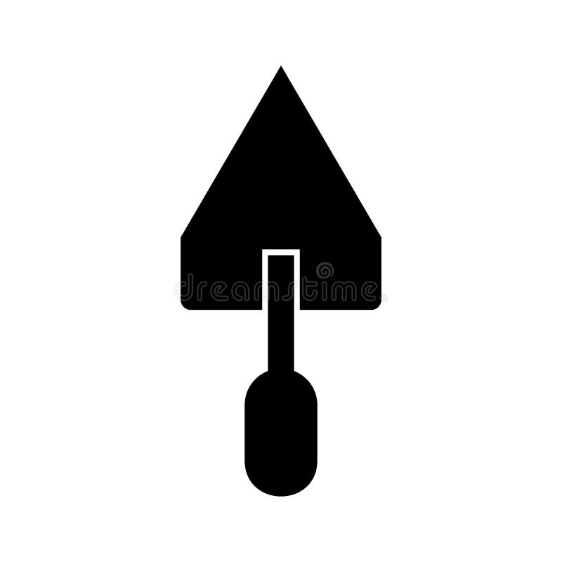 Trowel Icon or Logo Isolated Sign Symbol Vector Illustration Stock ... Trowel Icon or Logo Isolated Sign Symbol Vector Illustration Stock ...