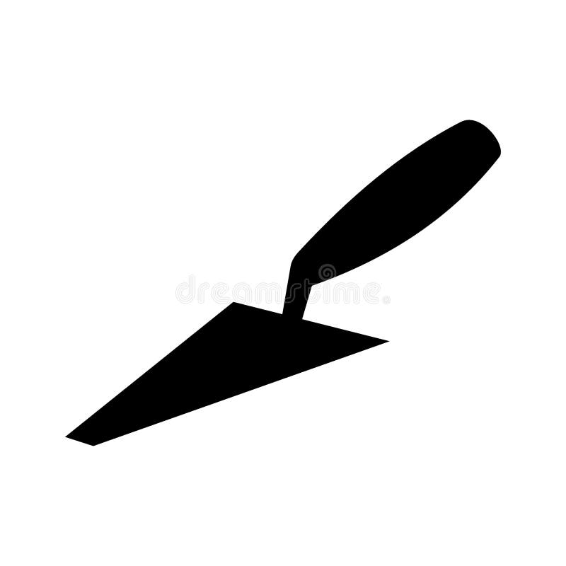 Trowel Icon or Logo Isolated Sign Symbol Vector Illustration Stock ... Trowel Icon or Logo Isolated Sign Symbol Vector Illustration Stock ...