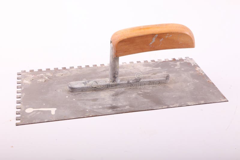 Trowel stock photo. Image of flat, knife, metallic, mechanic - 110960278