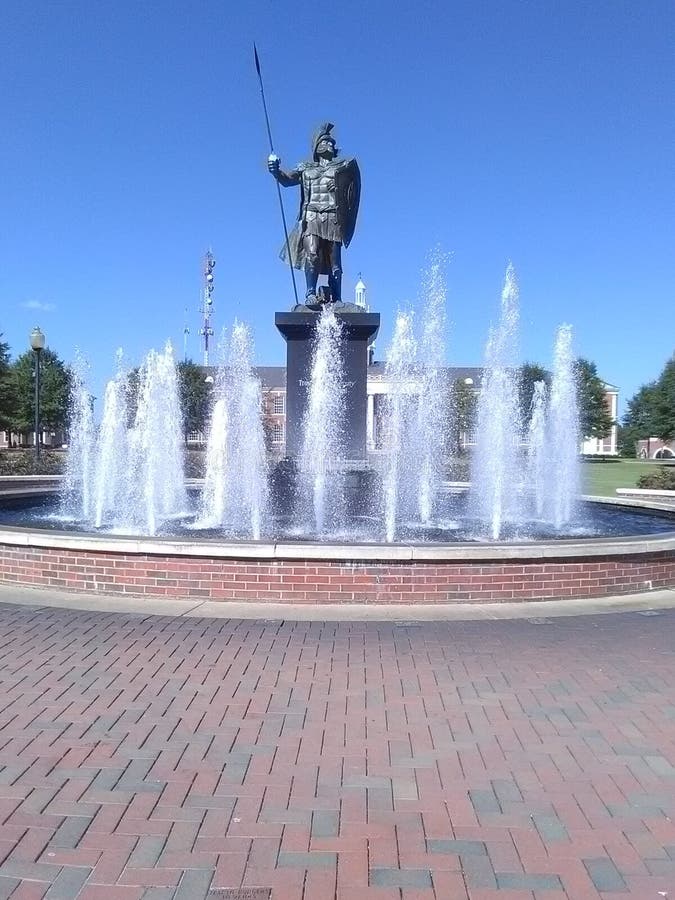 Troy soldier editorial stock image. Image of statue, fountain - 82575679