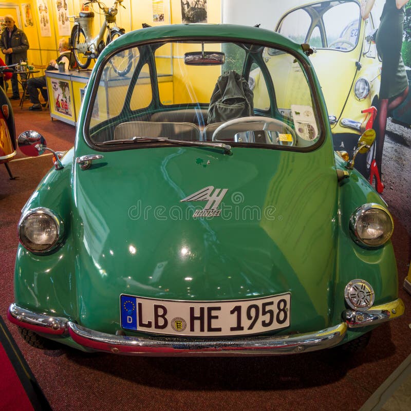 Troyano 200, 1956 De Microcar Heinkel Kabine Fotografía editorial ...