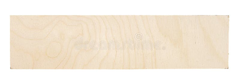 Trozo Rectangular De Madera Contrachapada De Abedul Foto de archivo ...