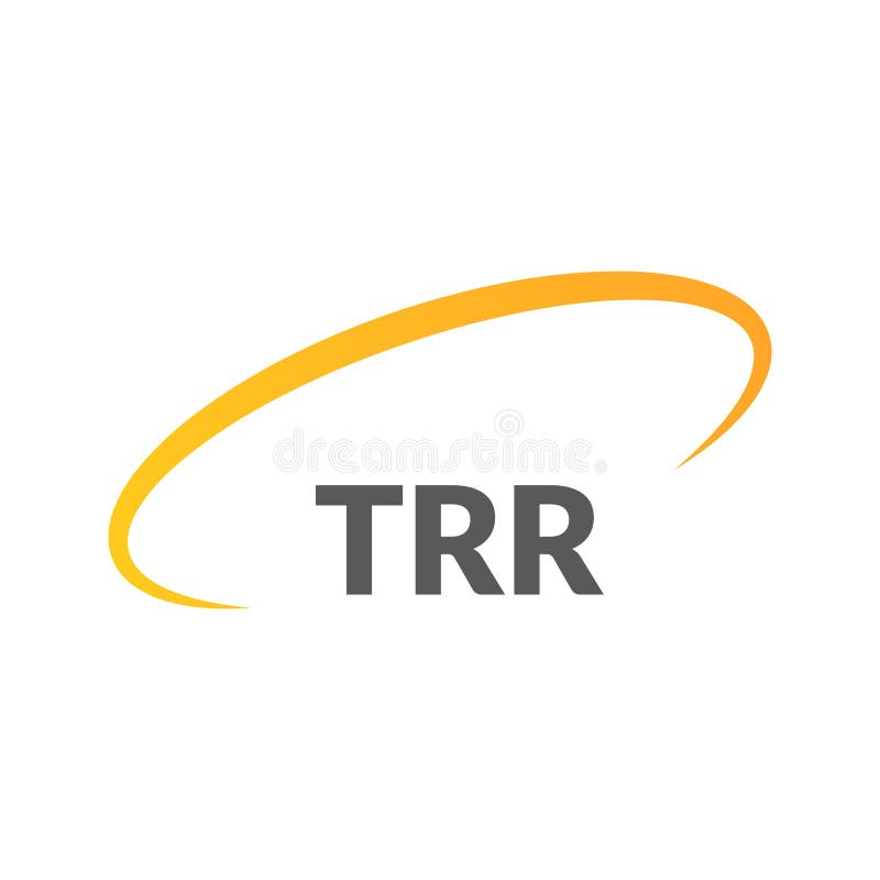TRR Letter Logo Design on White Background. Creative Modern TRR Letter ...