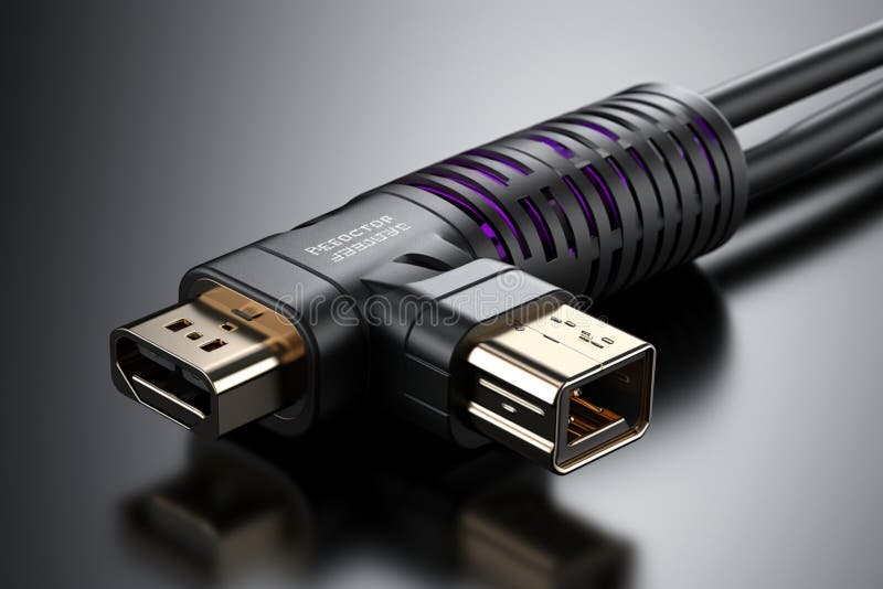 TRS Cable stock illustration. Illustration of plug, connect - 303027260