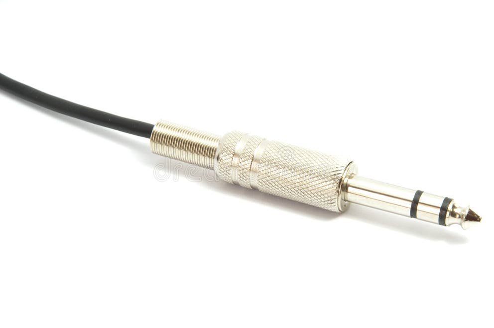 TRS connector - Jack stock image. Image of device, play - 19083407