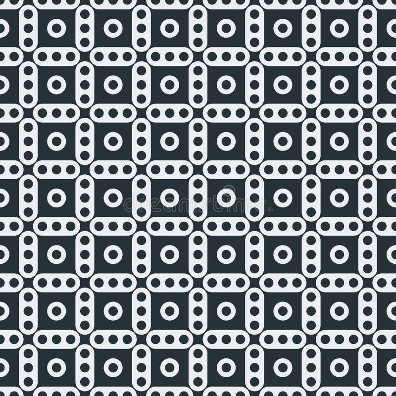 Truchet Motif Pattern Generative Tile Art Background Illustration Stock ...