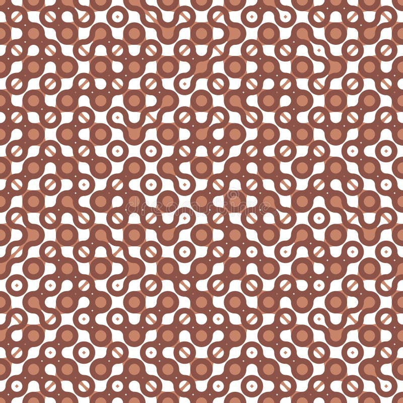 Monochrome Truchet Repeat Design. Elegant Semi-regular Vibrant Pattern ...