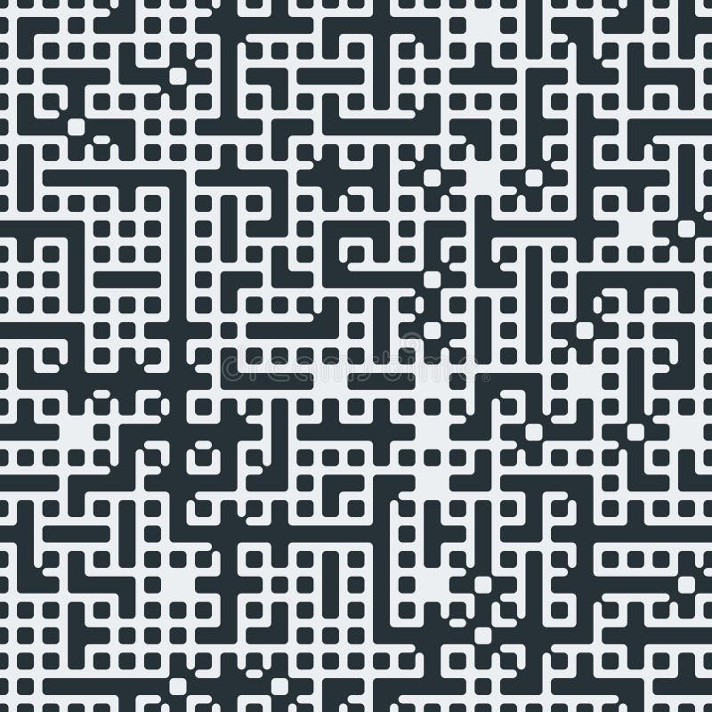 Truchet Random Pattern Generative Tile Art Background Illustration ...
