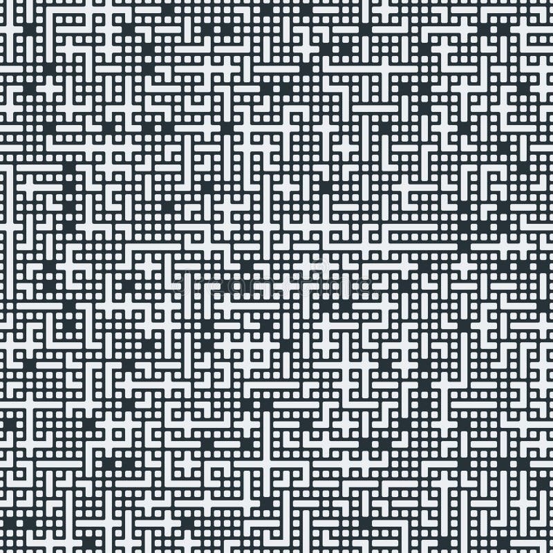 Truchet Random Pattern Generative Tile Art Background Illustration ...