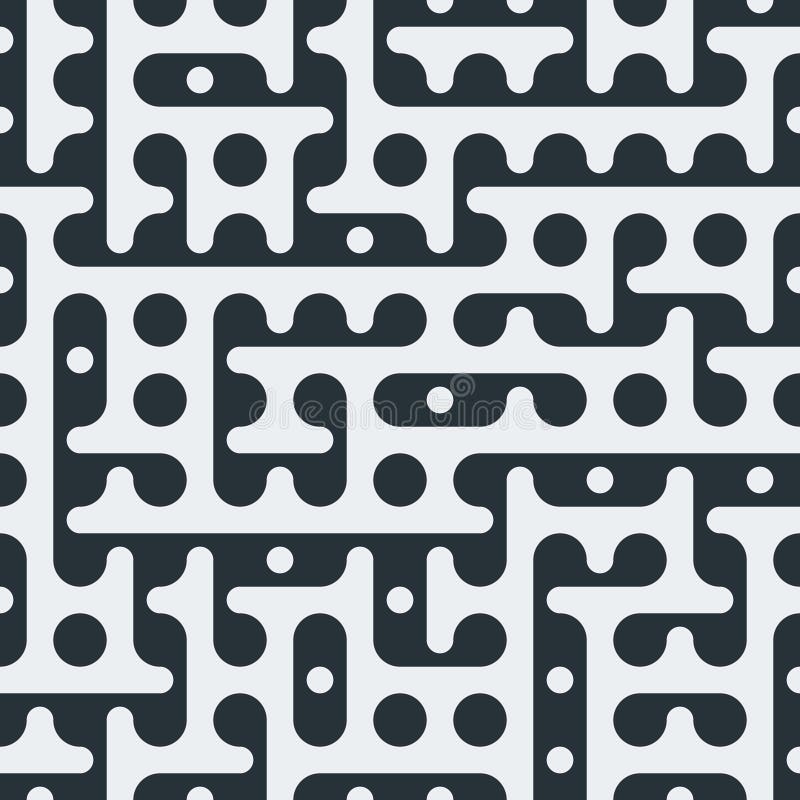 Truchet Random Pattern Generative Tile Art Background Illustration ...