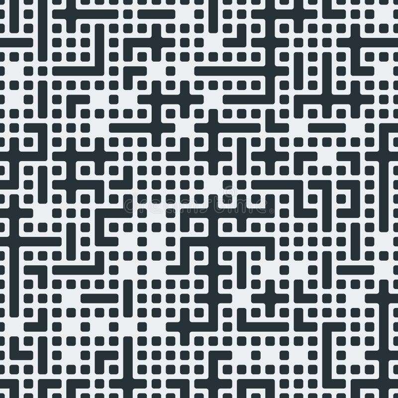 Truchet Random Pattern Generative Tile Art Background Illustration ...