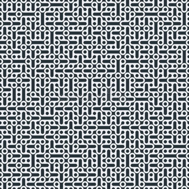 Truchet Random Pattern Generative Tile Art Background Illustration ...