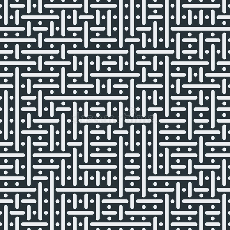 Truchet Random Pattern Generative Tile Art Background Illustration ...