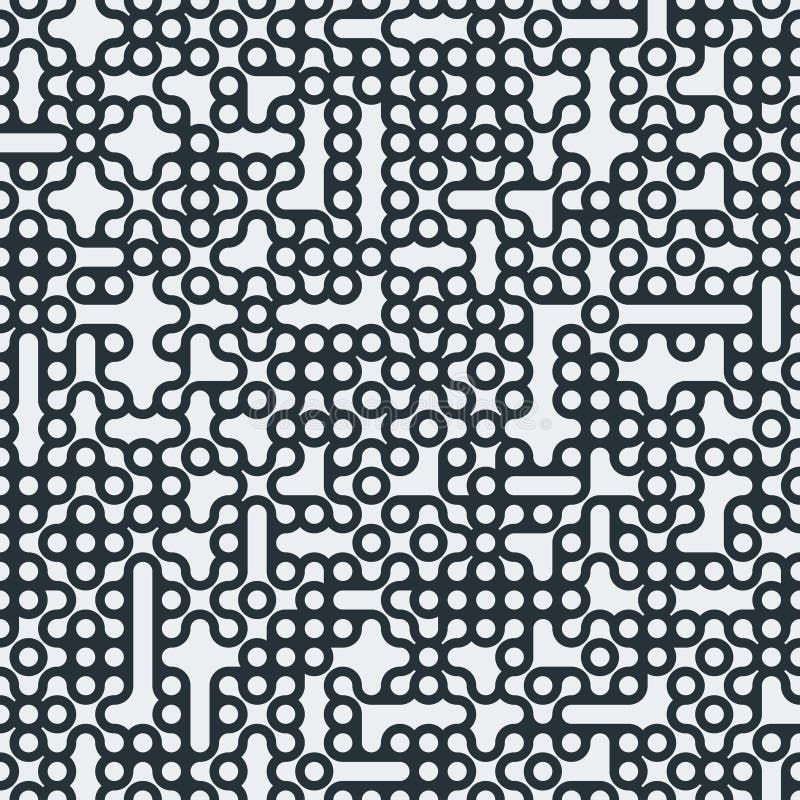 Truchet Random Pattern Generative Tile Art Background Illustration ...