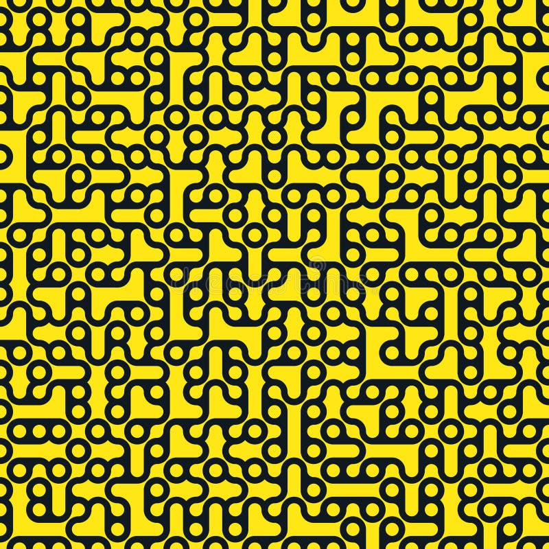 Truchet Random Pattern Generative Tile Art Background Illustration ...