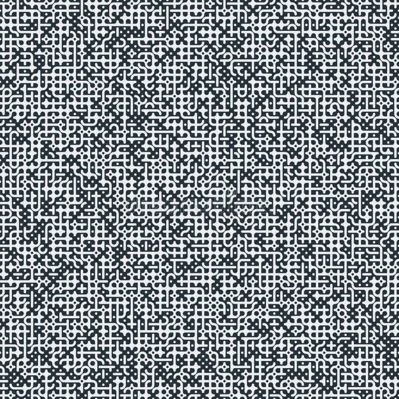 Truchet Random Pattern Generative Tile Art Background Illustration ...