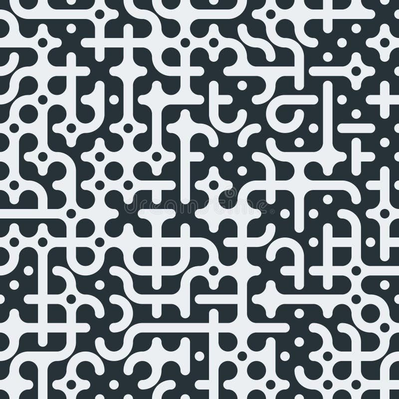 Truchet Random Pattern Generative Tile Art Background Illustration ...