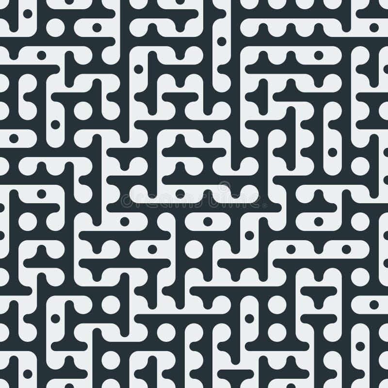 Truchet Random Pattern Generative Tile Art Background Illustration ...