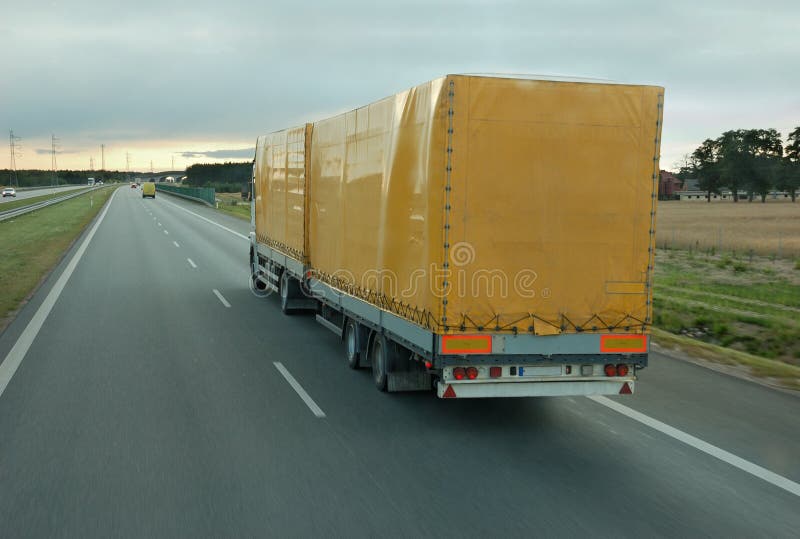 Farm Animals Livestock in Lorry Transport Stock Image - Image of farm ...