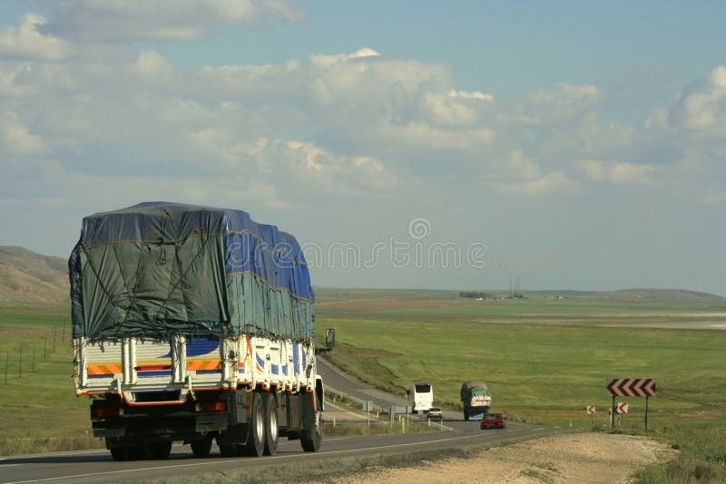 Overloaded lorry in Syria stock photo. Image of truck - 9157724