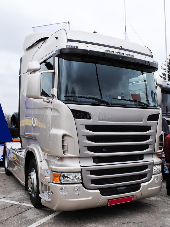 Truck cabin stock photo. Image of tractor, freight, road - 13853972