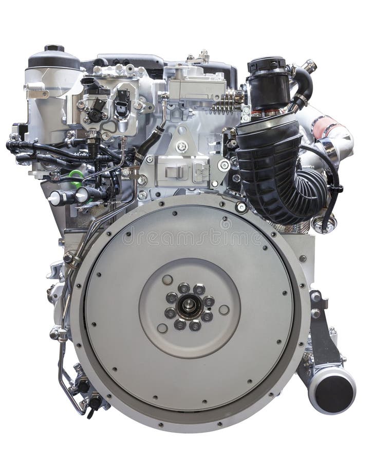 Truck diesel engine stock image. Image of background - 79793525