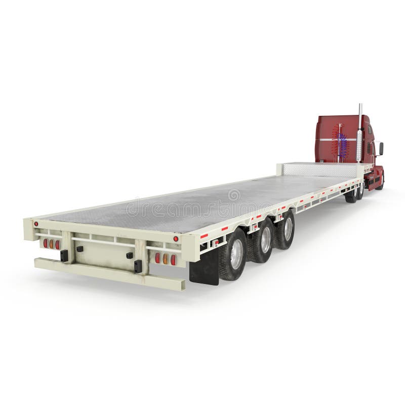 Double trailer stock illustration. Illustration of trailer - 29752956