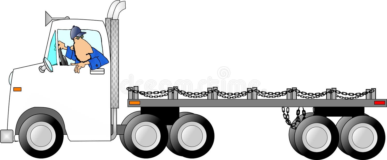 Cartoon Truck Flatbed Stock Illustrations – 419 Cartoon Truck Flatbed ...