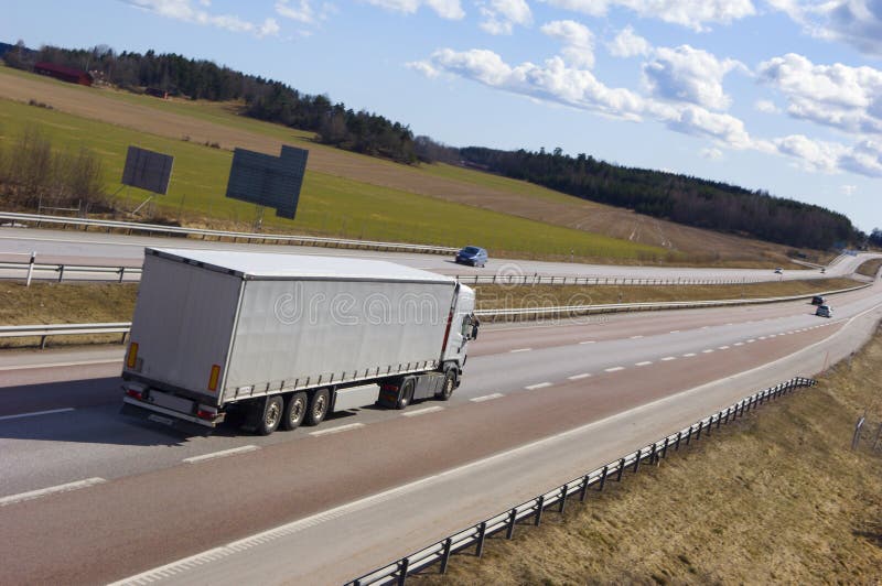 Truck road speed stock photo. Image of transportation - 24055038