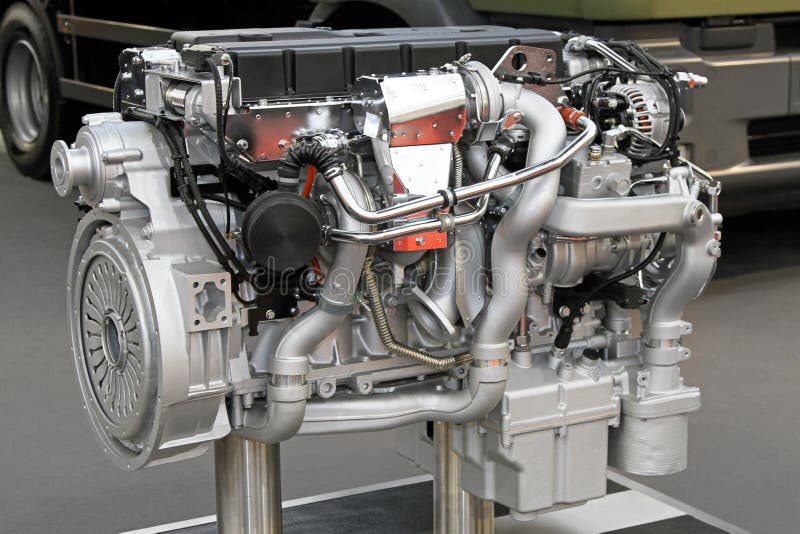 New VOLVO Diesel Engine D16 Euro 6 Editorial Stock Image - Image of ...