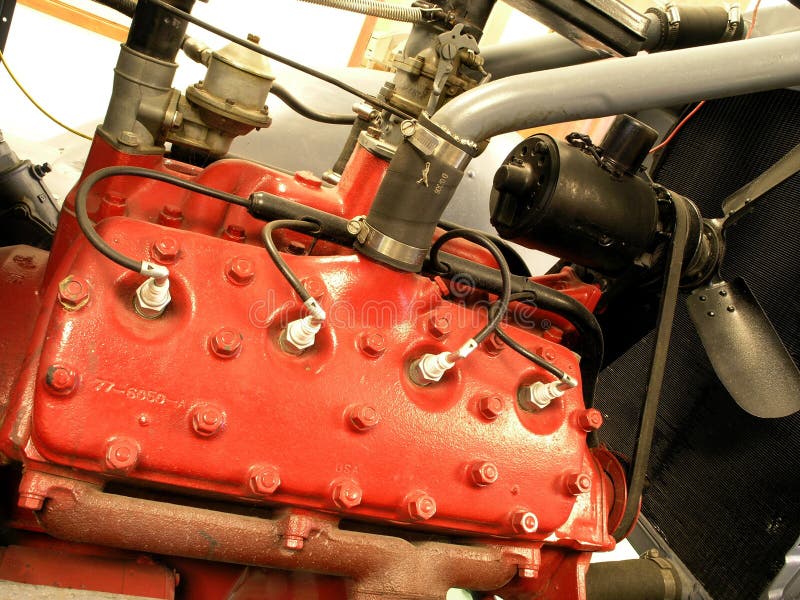 Truck Engine stock image. Image of truck, flathead, plug - 938523