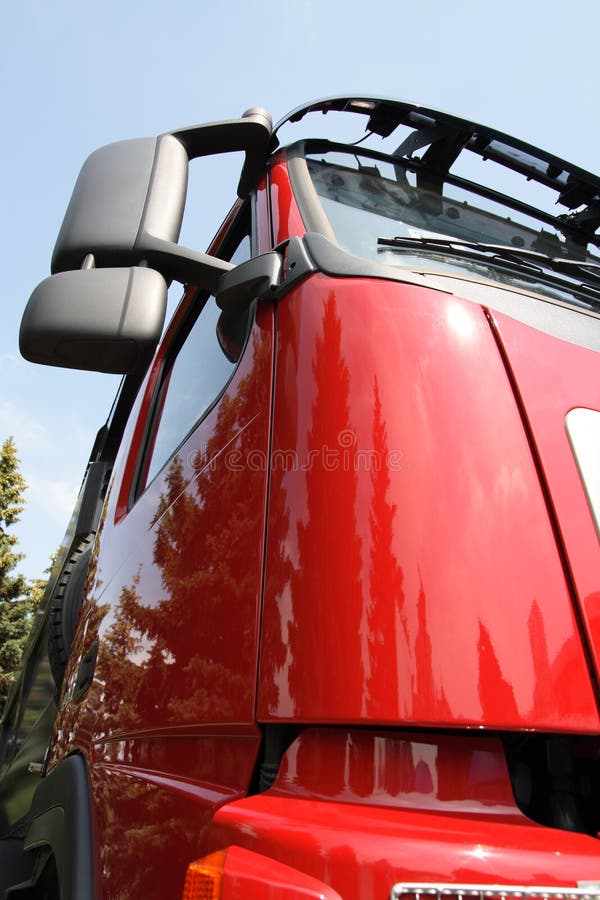 Truck face stock image. Image of driving, logistic, transporter - 5253037
