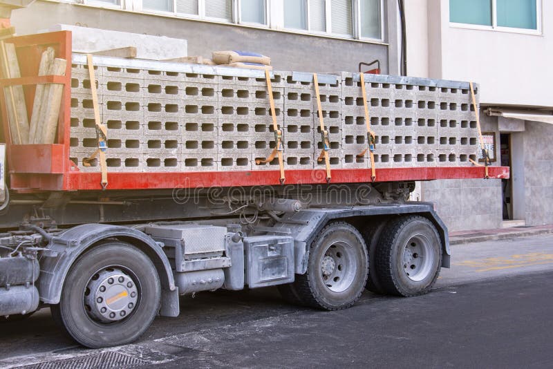 Truck Carrying Blocks Stock Photos - Free & Royalty-Free Stock Photos ...