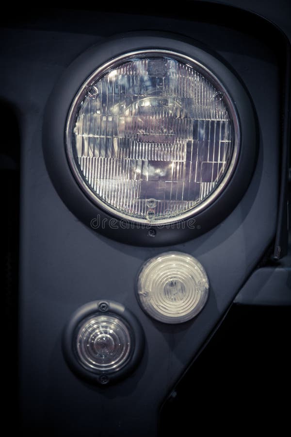 Truck headlight detail stock image. Image of logistic - 82393221