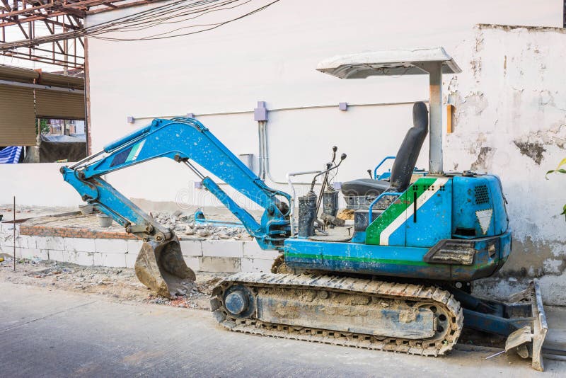 Truck loader car stock photo. Image of sand, brick, transportation ...