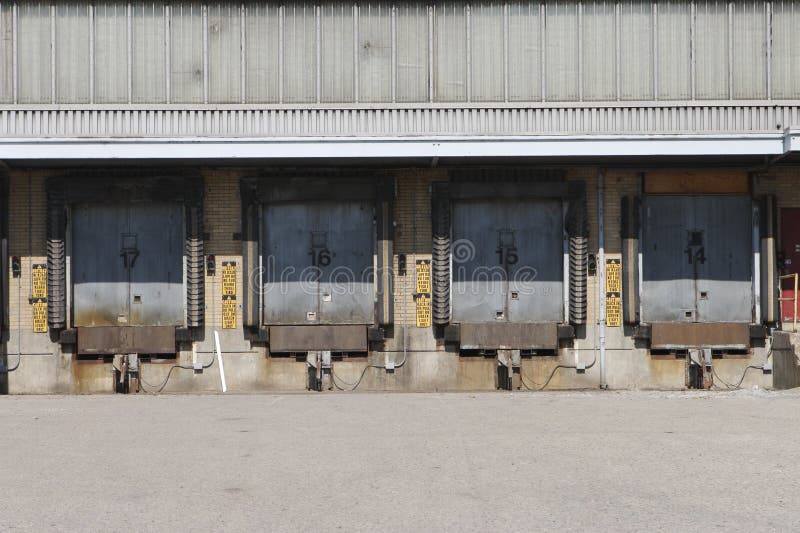 Truck loading dock stock photo. Image of industry, garage - 658528