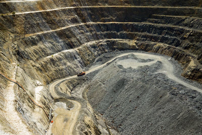 Underground Mine Escapeway Tunnel Stock Image - Image of corridor ...