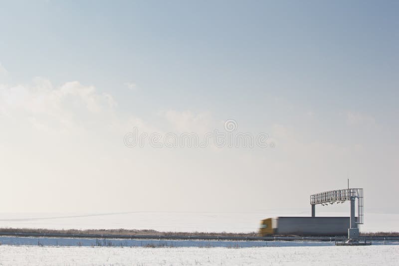 Toll gate in Croatia stock image. Image of payment, motorway - 20190099