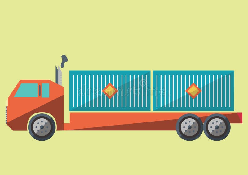 Lorry Containers Stock Illustrations – 276 Lorry Containers Stock ...