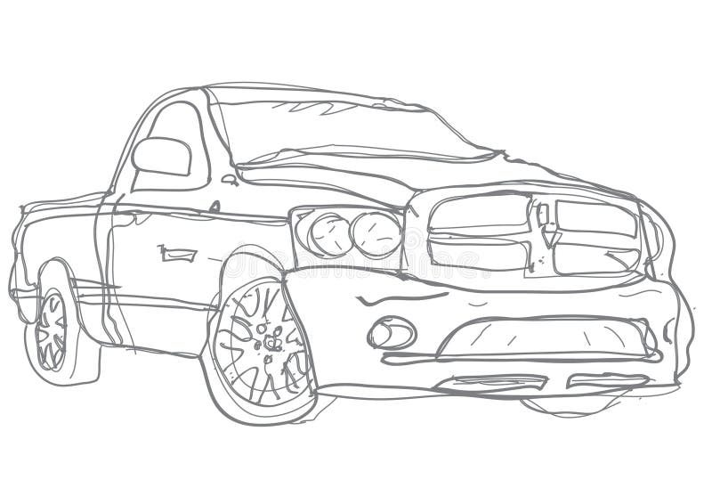 Dodge Cummins Logo Coloring Pages