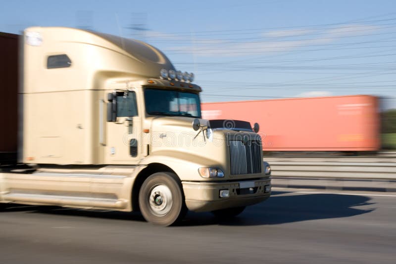 Truck At A Speed Picture. Image: 6747286