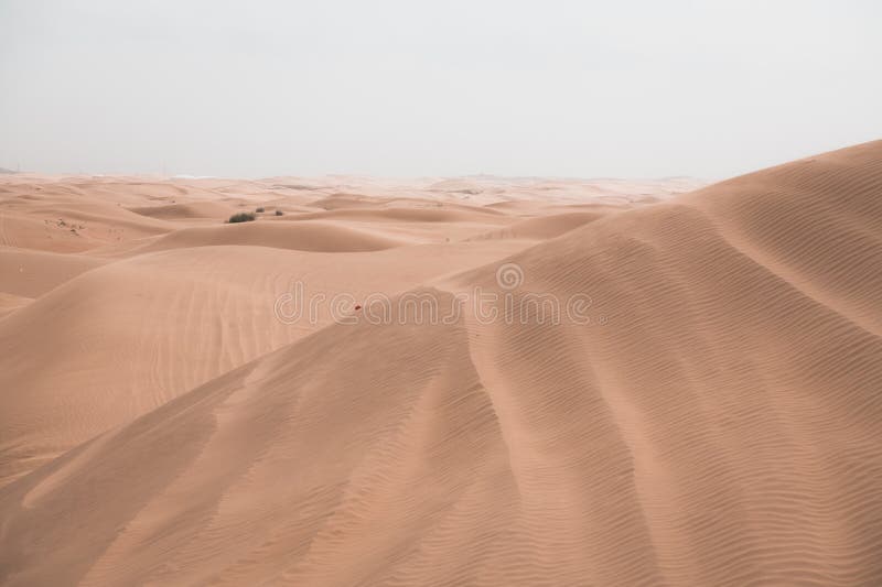 The Truck Tracks in the Gobi Desert, Inner Mongolia, China Stock Image ...