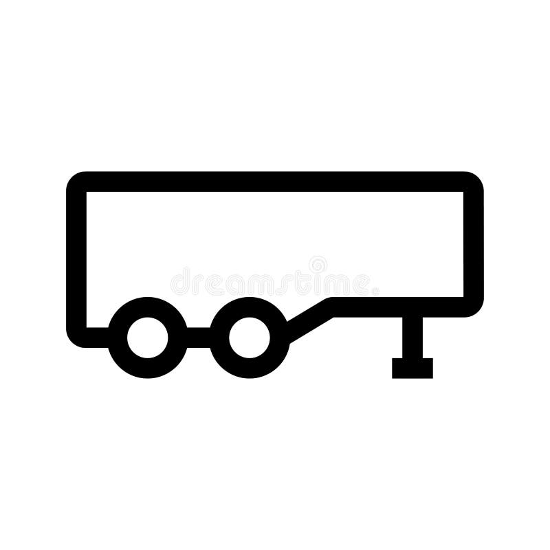 Trailer Outline Template Stock Illustrations – 679 Trailer Outline ...
