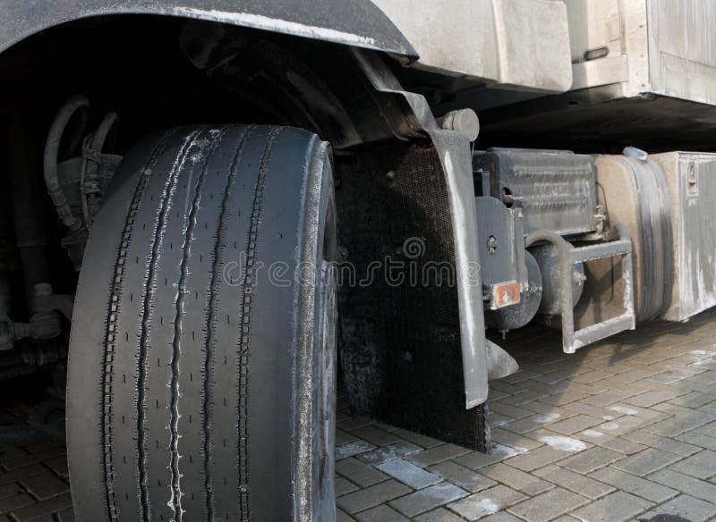 Truck wheel stock image. Image of rubber, truck, transportation - 24056131