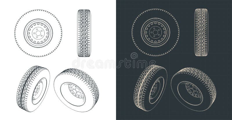 Tire Blueprints Stock Illustrations – 49 Tire Blueprints Stock ...